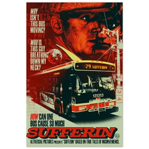 TTC 29 Sufferin Bus Movie Poster - Etsy