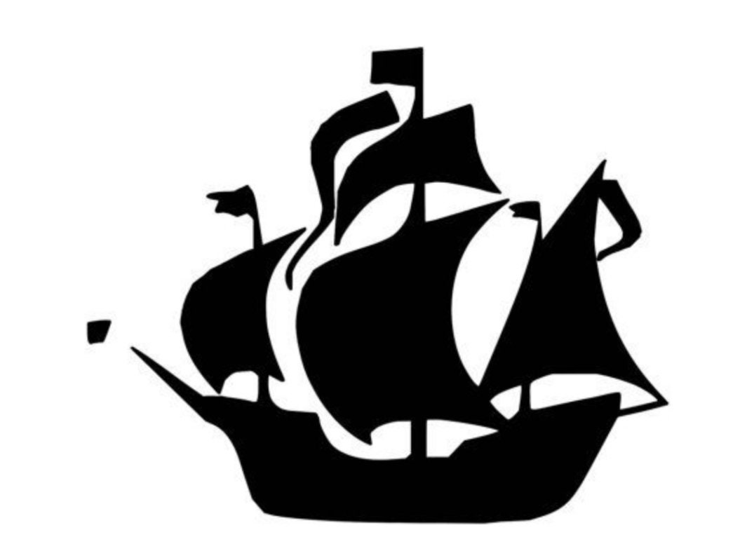 Peter Pan Pirate Ship Silhouette