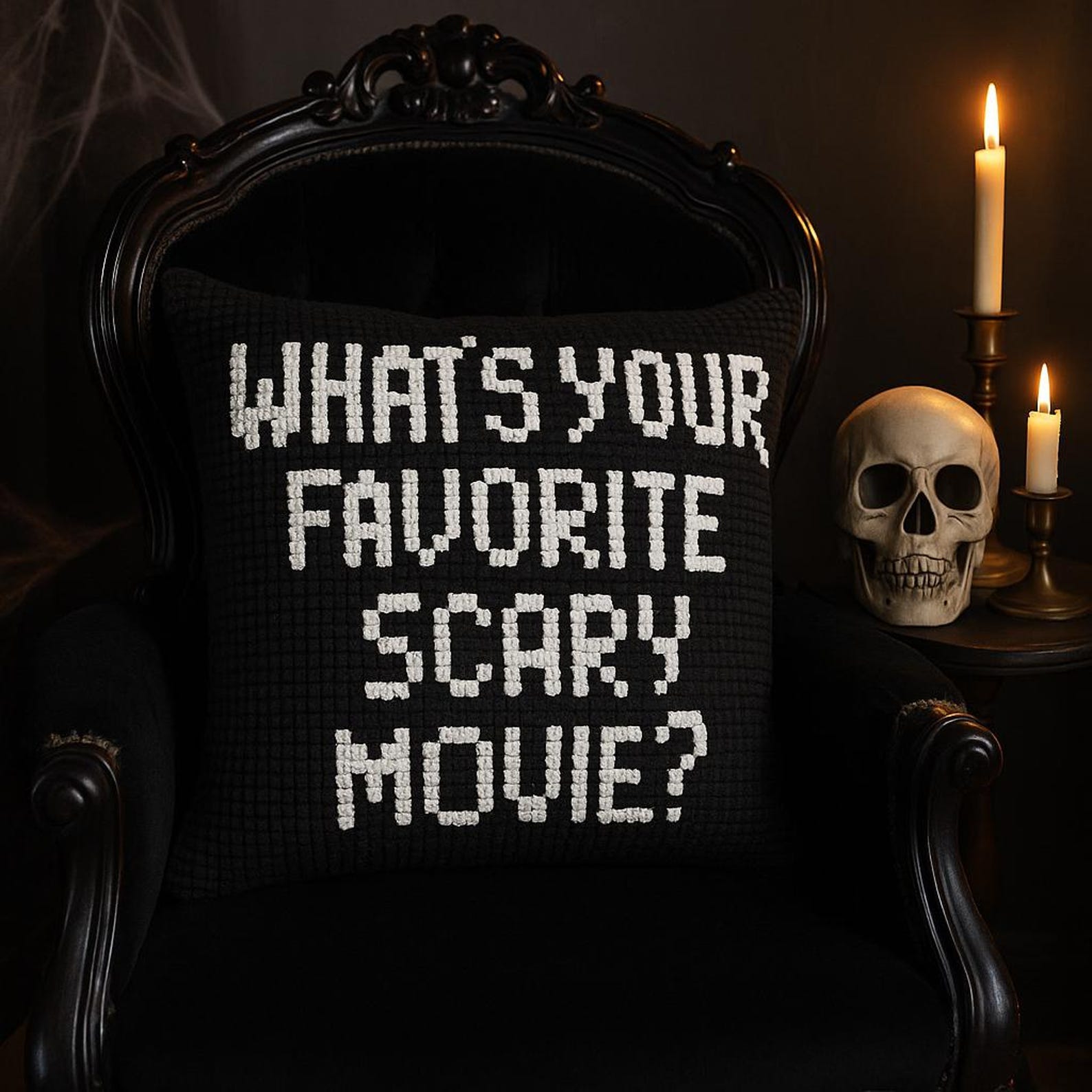 Scream Crochet Pillow Pattern Bundle | Halloween Horror Movie C2C ...