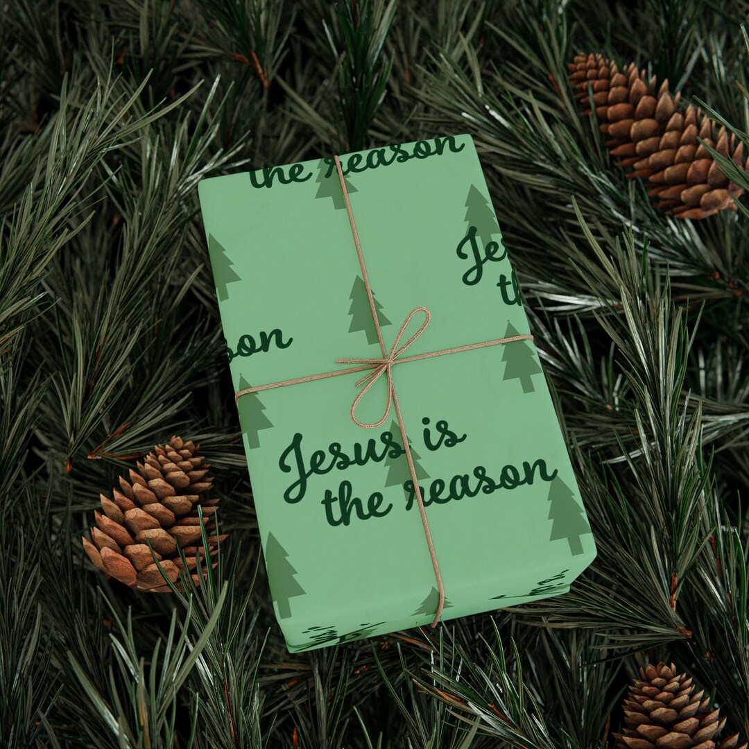 Jesus is the Reason Wrapping Papers - Etsy