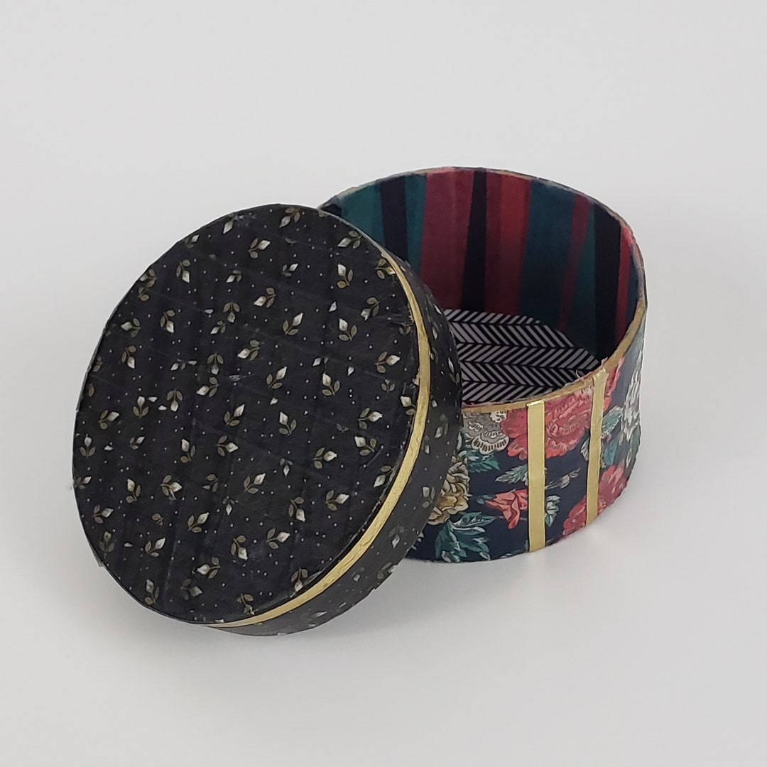 Jewelry Box, Decorative Box, Gift Box, Floral Box, Stash Box, Small ...