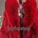 RED Color FOX FUR Coat!brand New Real Natural Genuine Fur! - Etsy