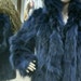BLUE COLOR FOX Furcoat!brand New Real Natural Genuine Fur! - Etsy