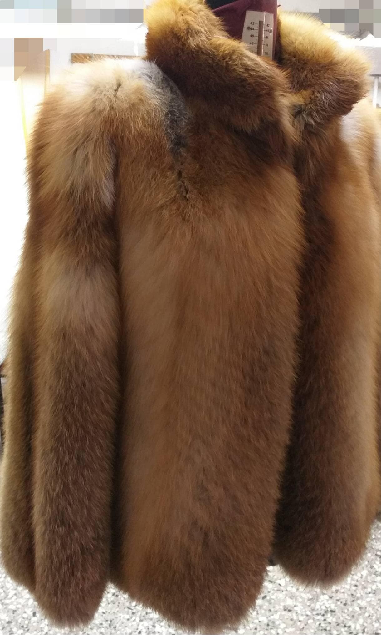 MEN'S RED FOX Coatbrand New Real Natural Genuine Fur - Etsy Canada