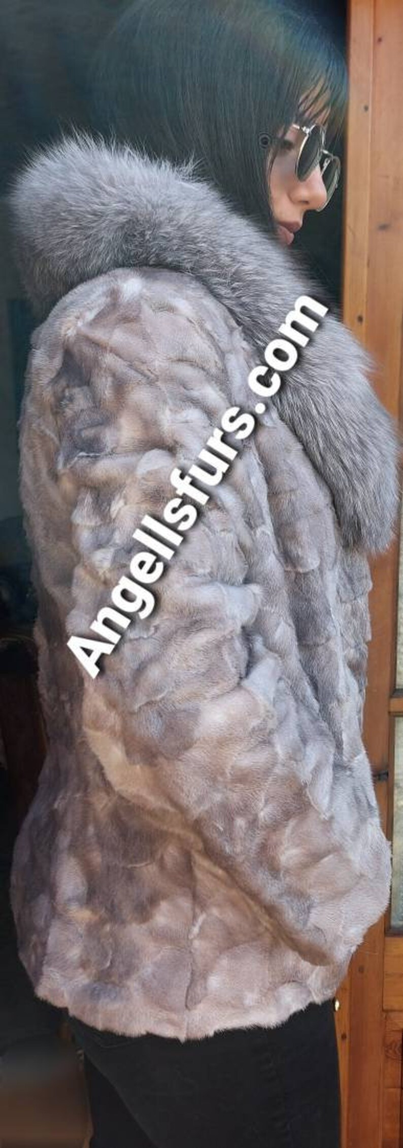 NEW Fine Natural Real Beautiful Color Mink Fur Jacket | Etsy