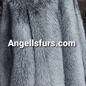 ΜEN'S SILVER FROST Fox Coat!video Available!fullpelts Brand New Real ...