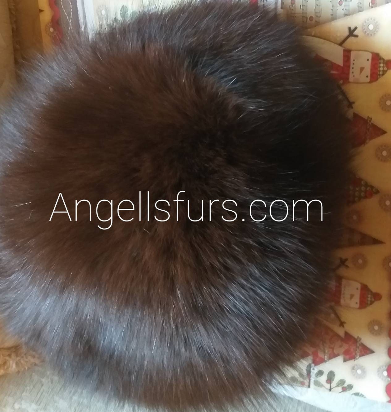 BROWN FOX HAT!Fluffy Beautiful fullpelt Brand New Real Natural Genuine Fur!