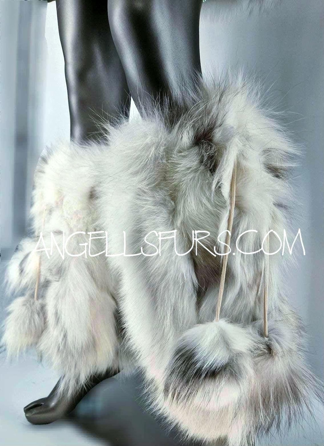 FOX LEG Warmers!brand New Real Natural Genuine Fur! - Etsy