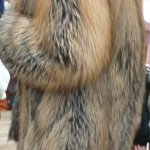 CROSS FOX FUR Coat!fullpelts!order Any Color!brand New Real Natural ...