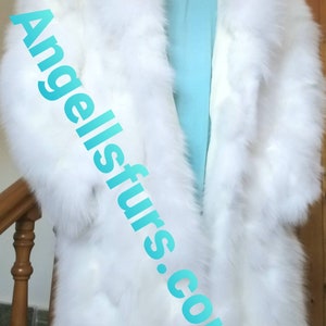 MEN'S WHITE FOX Fur Coat!brand New Real Natural Genuine Fur! - Etsy