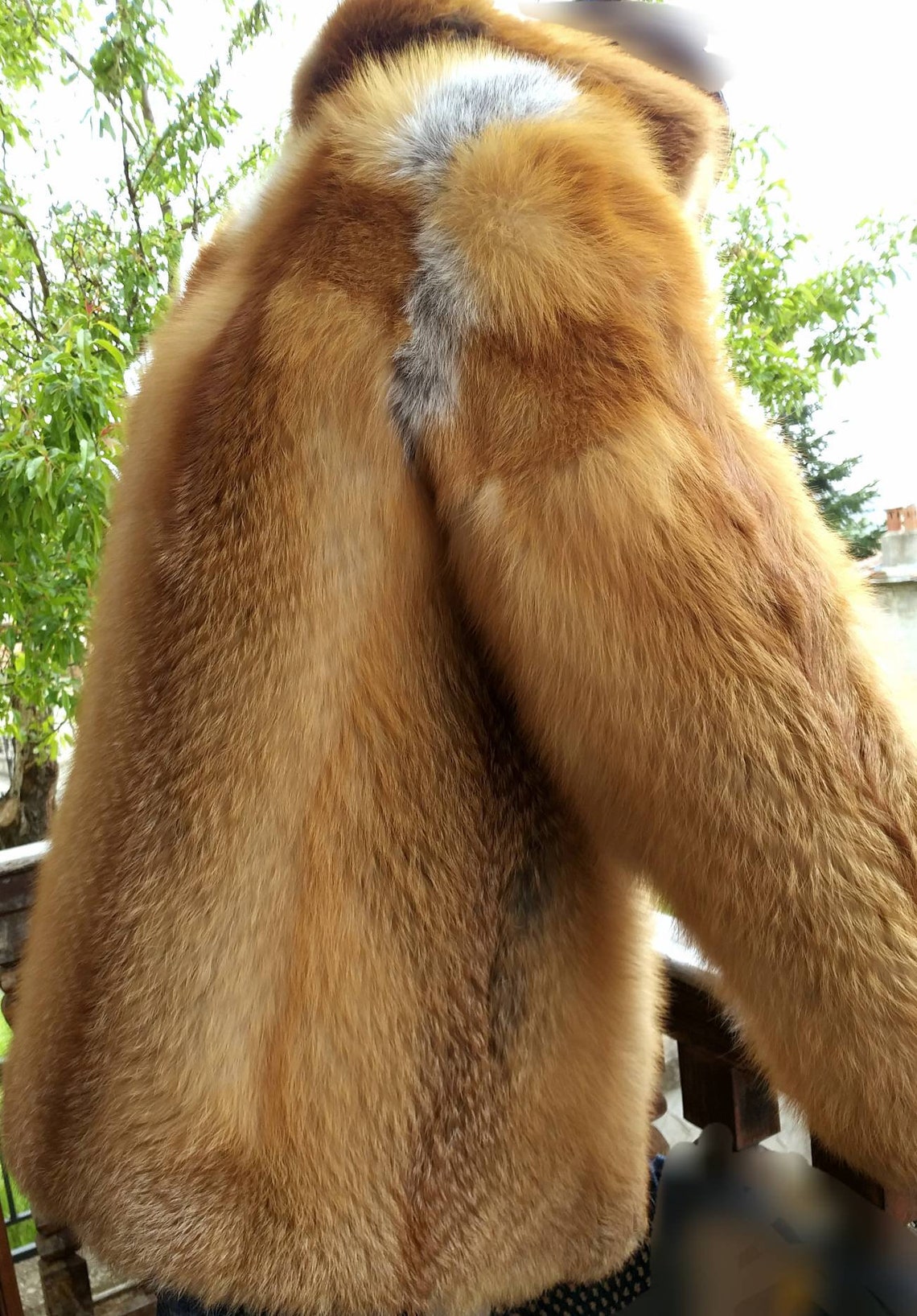 MEN'S RED FOX Coat!brand New Real Natural Genuine Fur! - Etsy