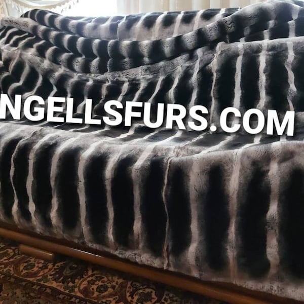Real Furs Blanket - Etsy