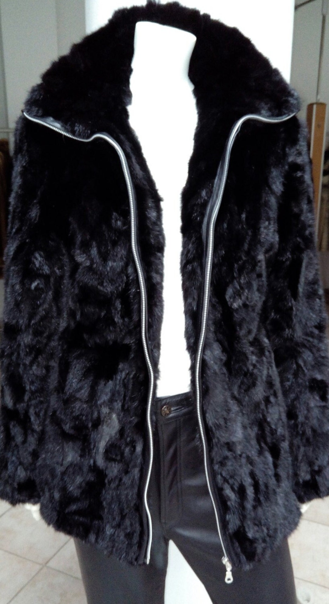 MEN'S MINK FUR Coat!brand New Real Natural Genuine Fur! - Etsy