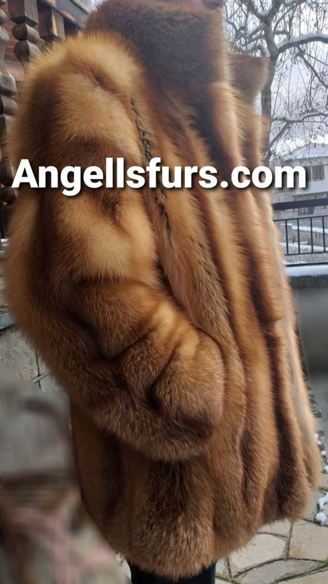 ΜEN'S RED FOX Coat!fullpelts Brand New Real Natural Genuine Fur! - Etsy