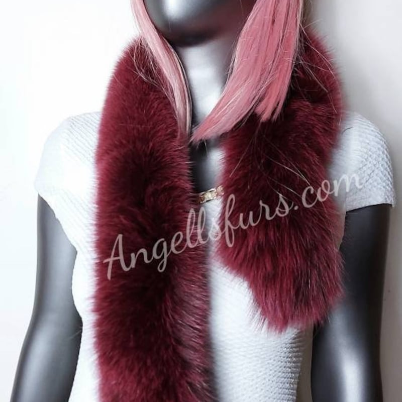 Red Fox Scarf - Etsy