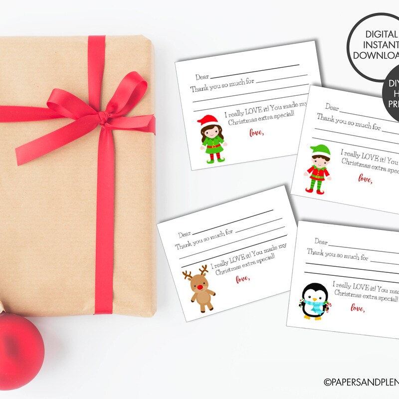 Kids Thank You Cards - Etsy