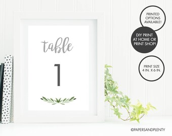 Chevron Wedding Reception Table Numbers Wedding Decor | Etsy