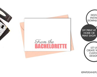 Thank You Bachelorette Party - Etsy