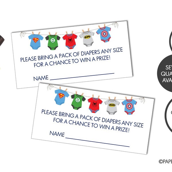 Superhero Diaper - Etsy