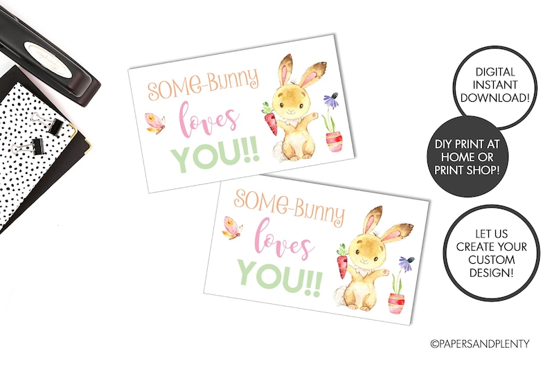 DIGITAL FILE - Printable Easter Gift Tags | Easter Basket Gift Tags ...