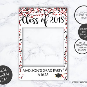 DIGITAL FILE - Photo Prop Frame | Class of 2023 | Graduation Photo Prop ...