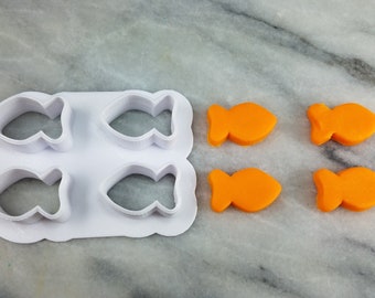 Fish Cookie Cutter From Mini to Large Sardine Polymer Clay - Etsy