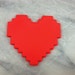 Pixel Heart Cookie Cutter SHARP EDGES FAST Shipping | Etsy