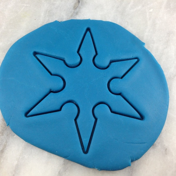 Ninja Star Cookies - Etsy