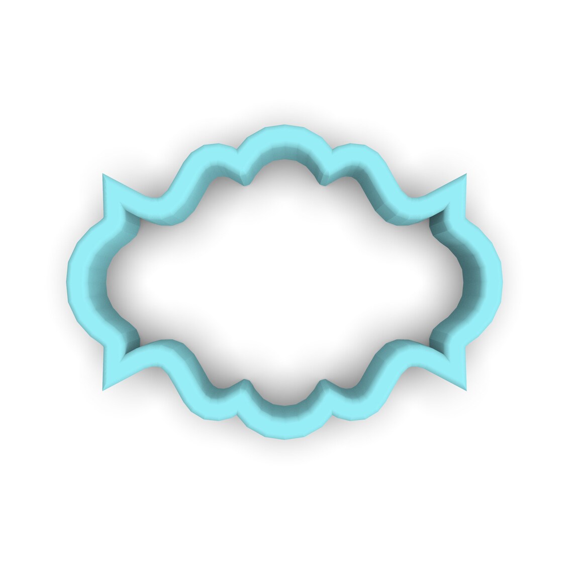 Rectangle Plaque 6 Cookie Cutter SHARP EDGES FAST - Etsy