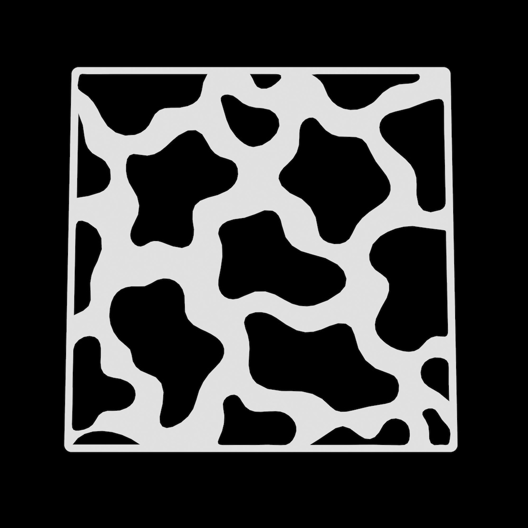 Animal Print Pattern Stencil #1 - Etsy
