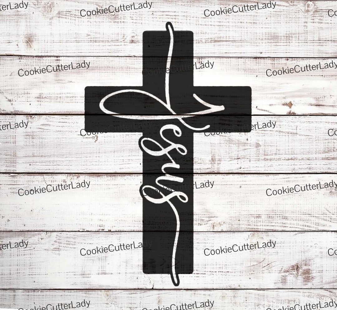 Jesus Cross Stencil | REUSABLE, DURABLE, WASHABLE Craft Stencil | Use ...