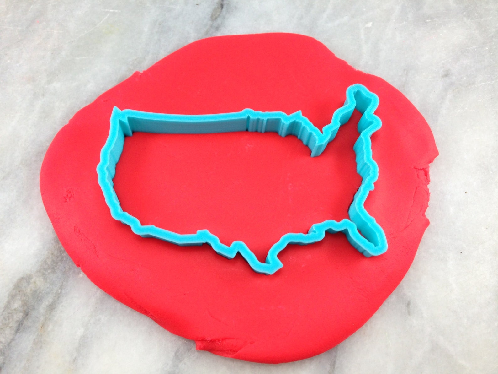 USA Cookie Cutter Outline 1 CHOOSE Your Own Size . - Etsy