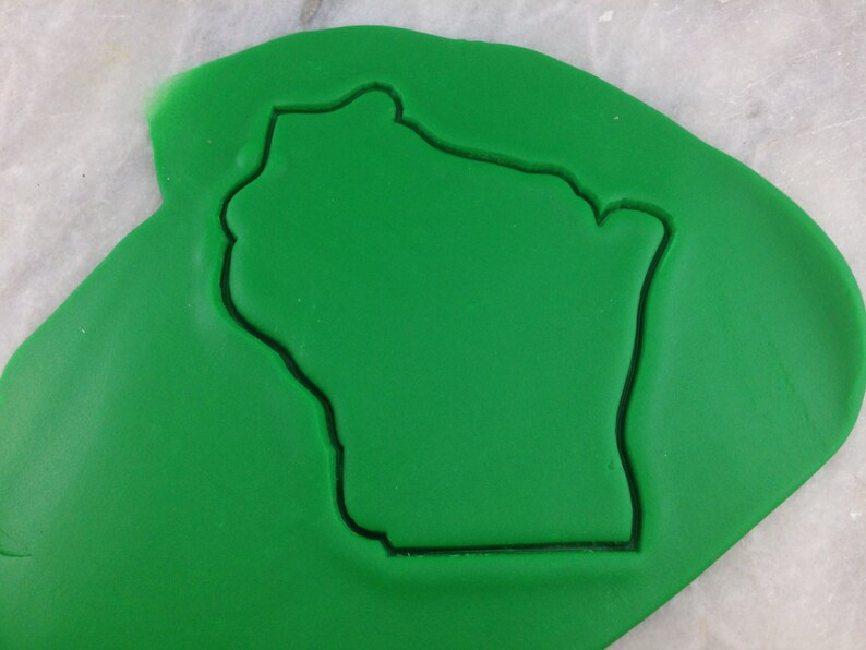 Wisconsin Cookie Cutter Outline - SHARP EDGES - FAST Shipping ...
