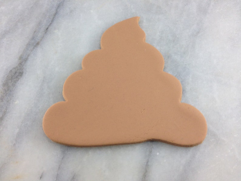 Poop Cookie Cutter Outline - SHARP EDGES - FAST Shipping - Choose Your ...