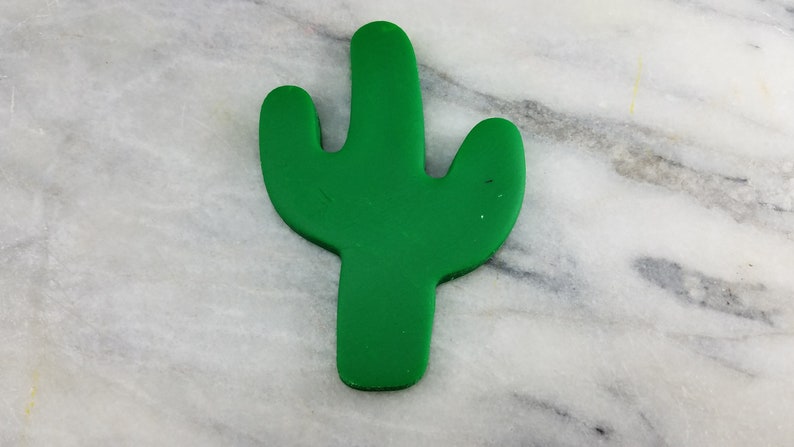 Cactus Cookie Cutter Outline 1 Sharp Edges Fast Shipping Etsy
