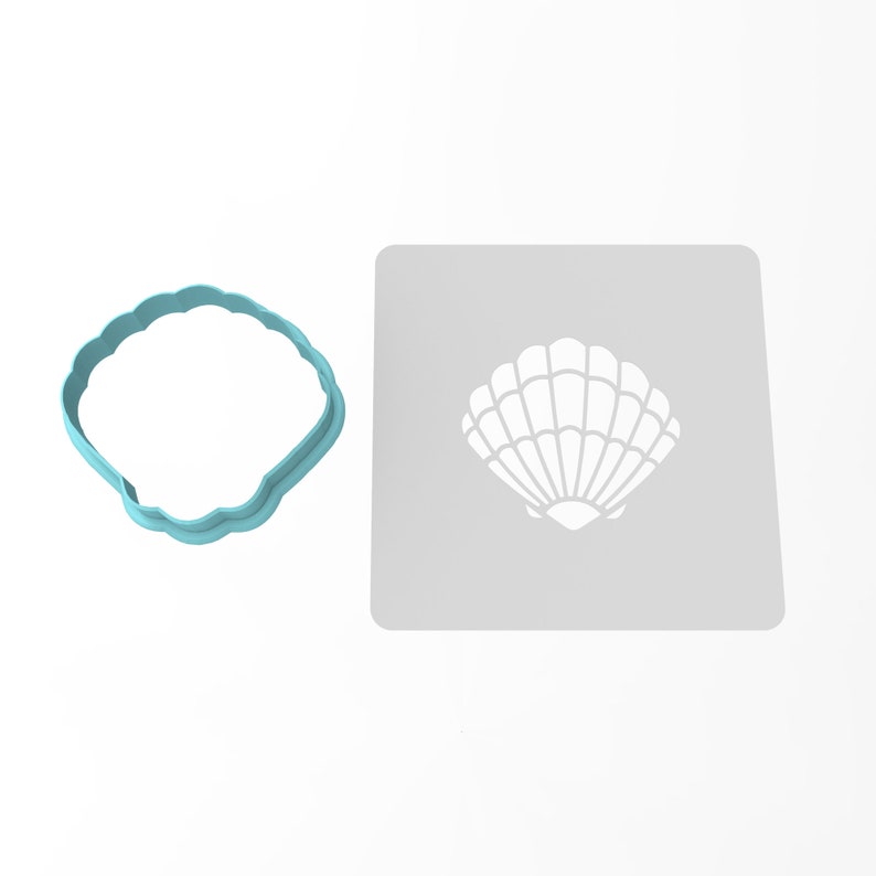 Clam Shell Cookie Cutter SHARP EDGES FAST Shipping | Etsy