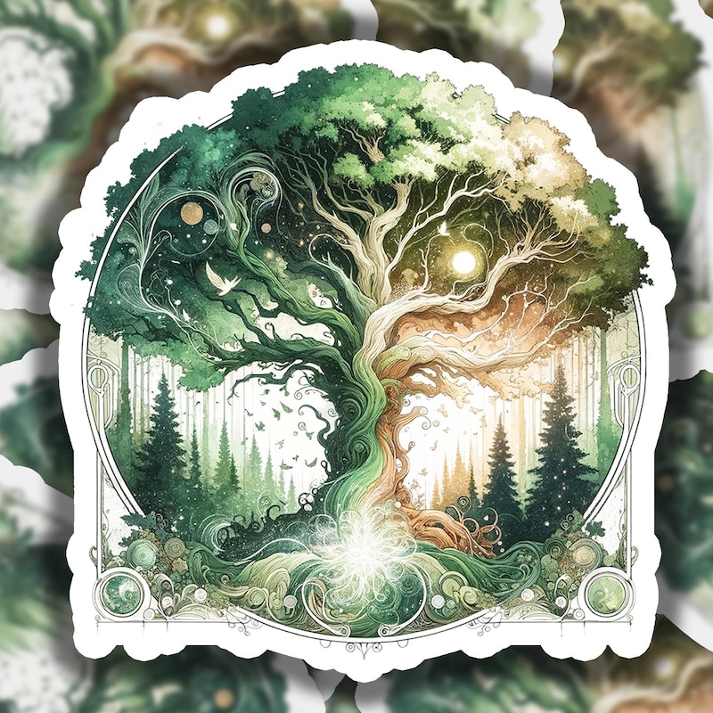 Tree of Life Car Decals - Etsy