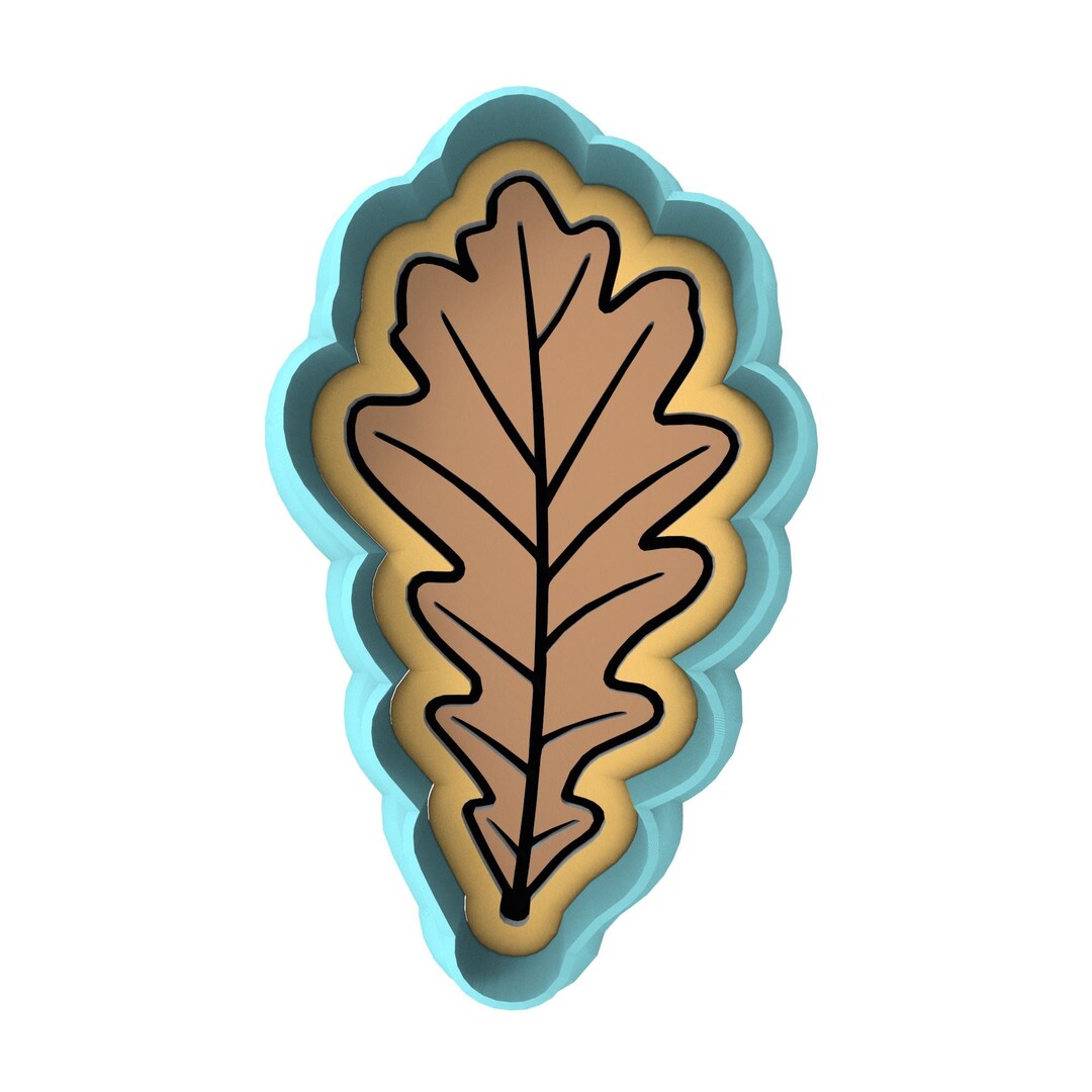 Oak Tree Leaf Cutter | Stamp | Stencil - SHARP EDGES - FAST Shipping ...