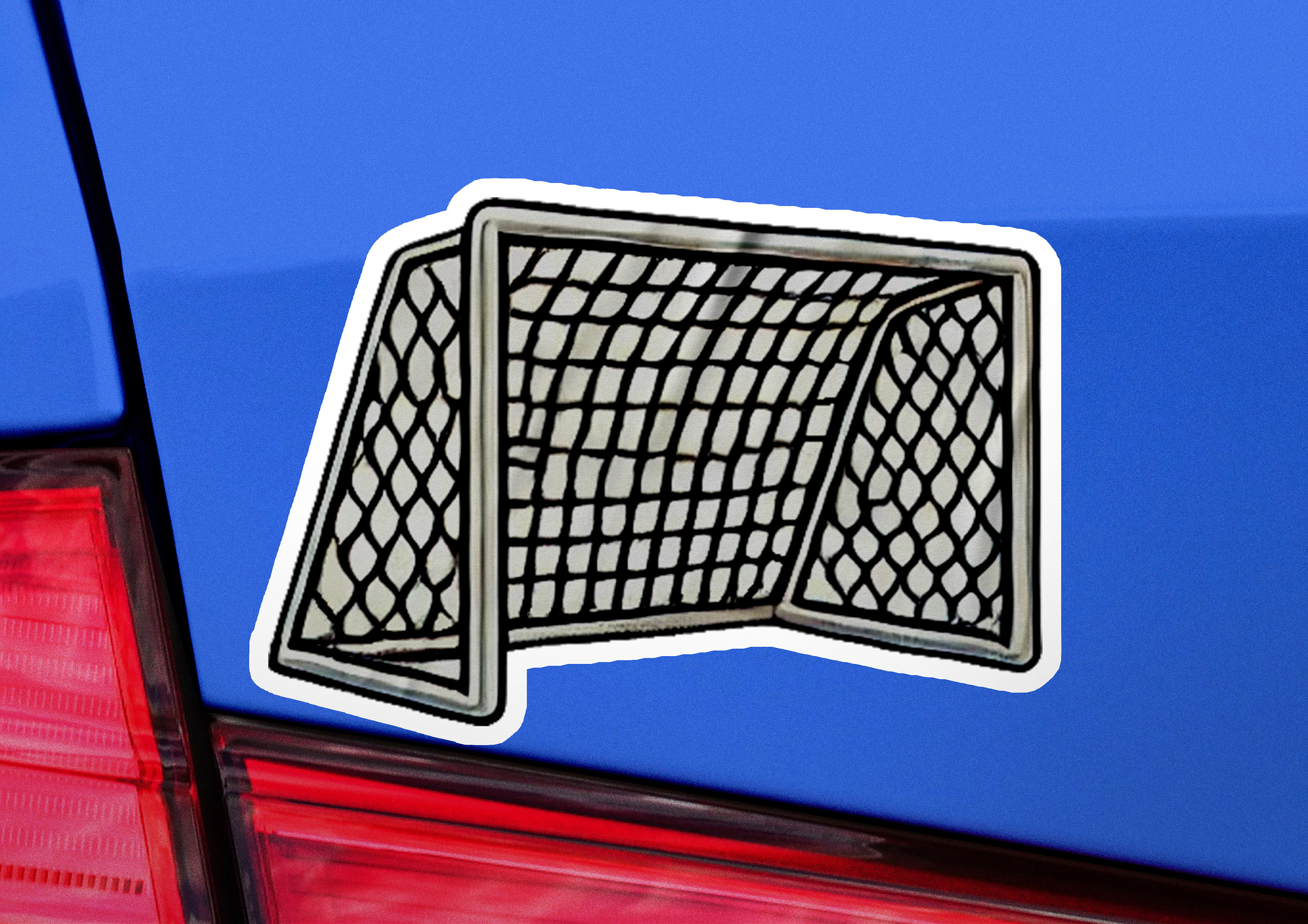 Soccer Goal Vinyl Sticker | Waterproof & Durable | Soccer Sticker ...