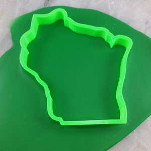 Wisconsin Cookie Cutter Outline - SHARP EDGES - FAST Shipping - Choose ...