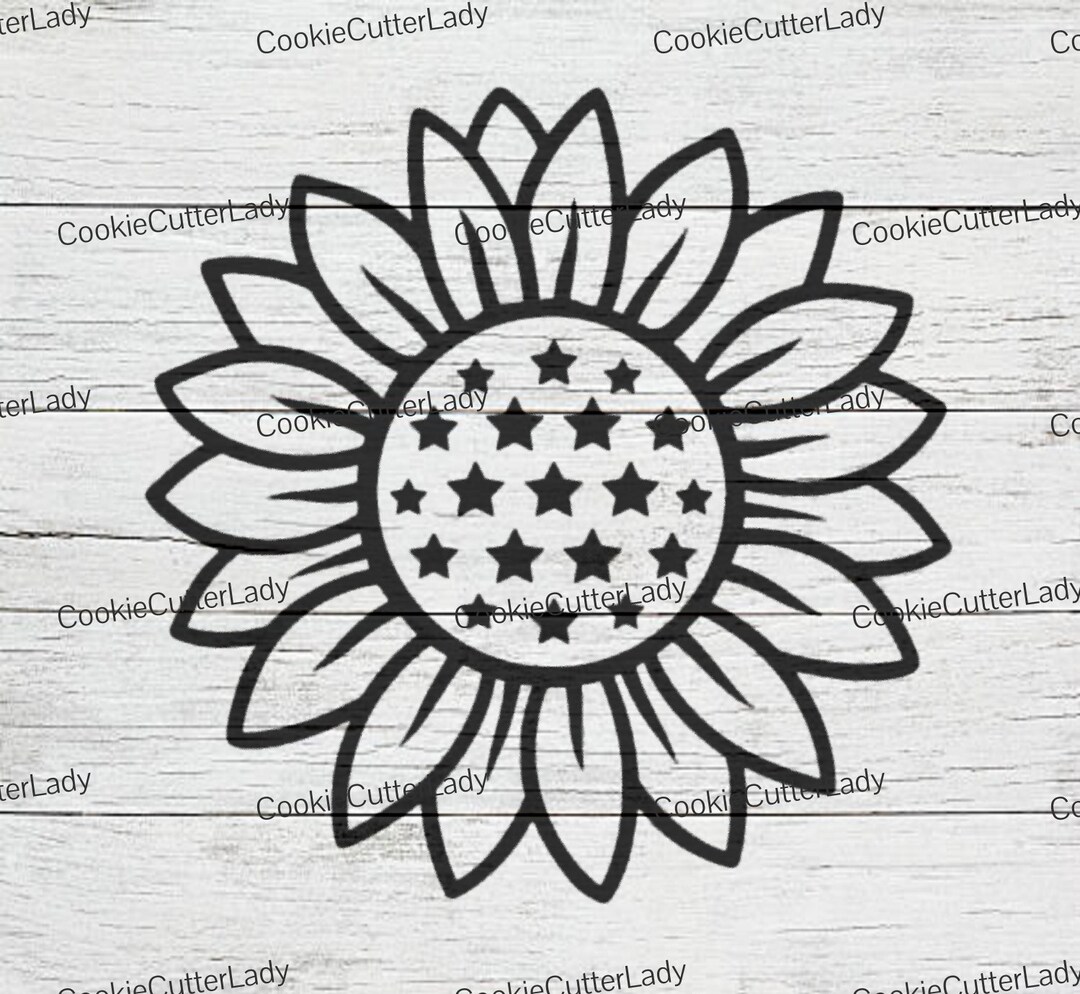 Sunflower Stars Stencil | REUSABLE, DURABLE, WASHABLE Craft Stencil ...