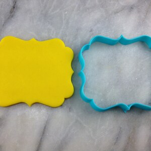 Plaque 13 Cookie Cutter Outline SHARP EDGES FAST Shipping | Etsy