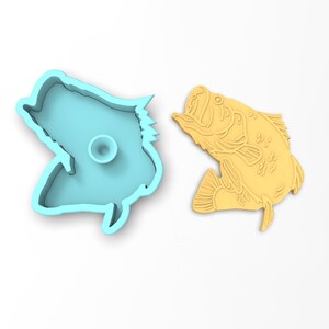 Largemouth Bass Cookie Cutter - SHARP EDGES - FAST Shipping - Choose ...