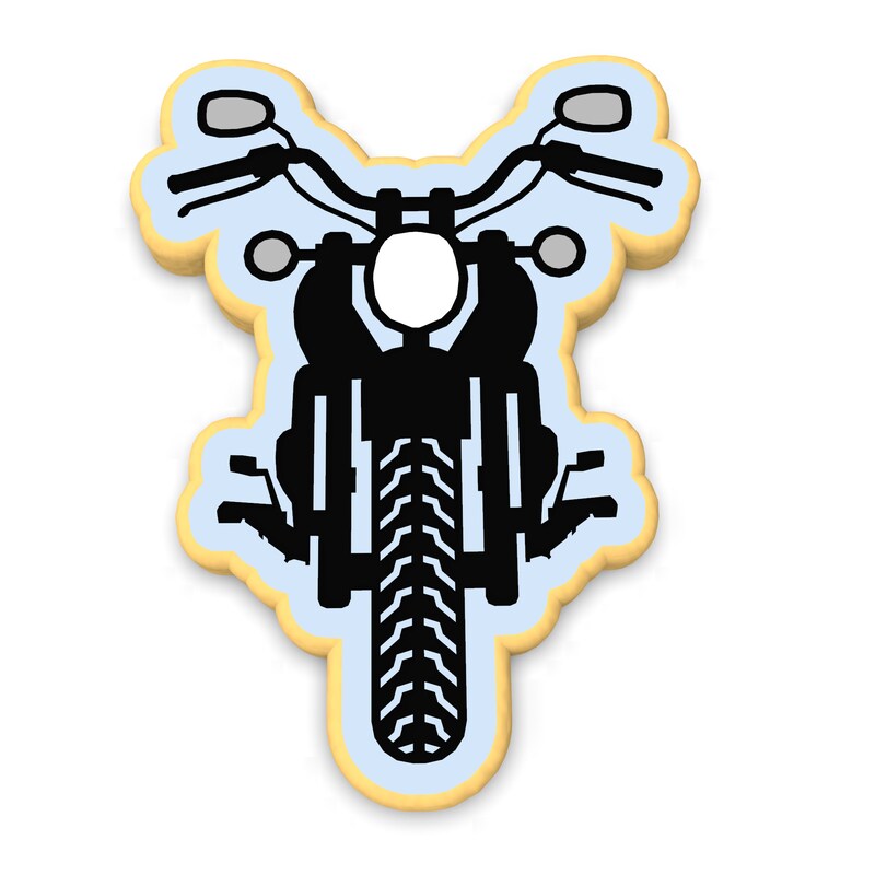 Motorcycle Cookie - Etsy