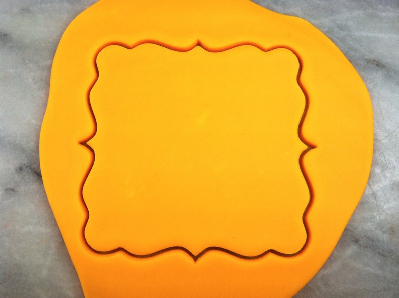 Square Plaque Cookie Cutter SHARP EDGES FAST Shipping | Etsy