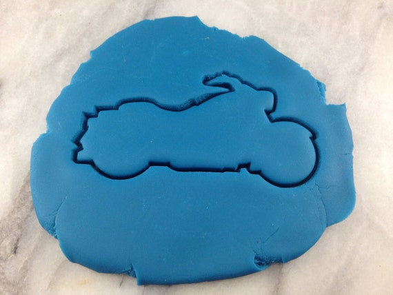 Motorcycle Cookie Cutter Outline SHARP EDGES FAST Shipping | Etsy