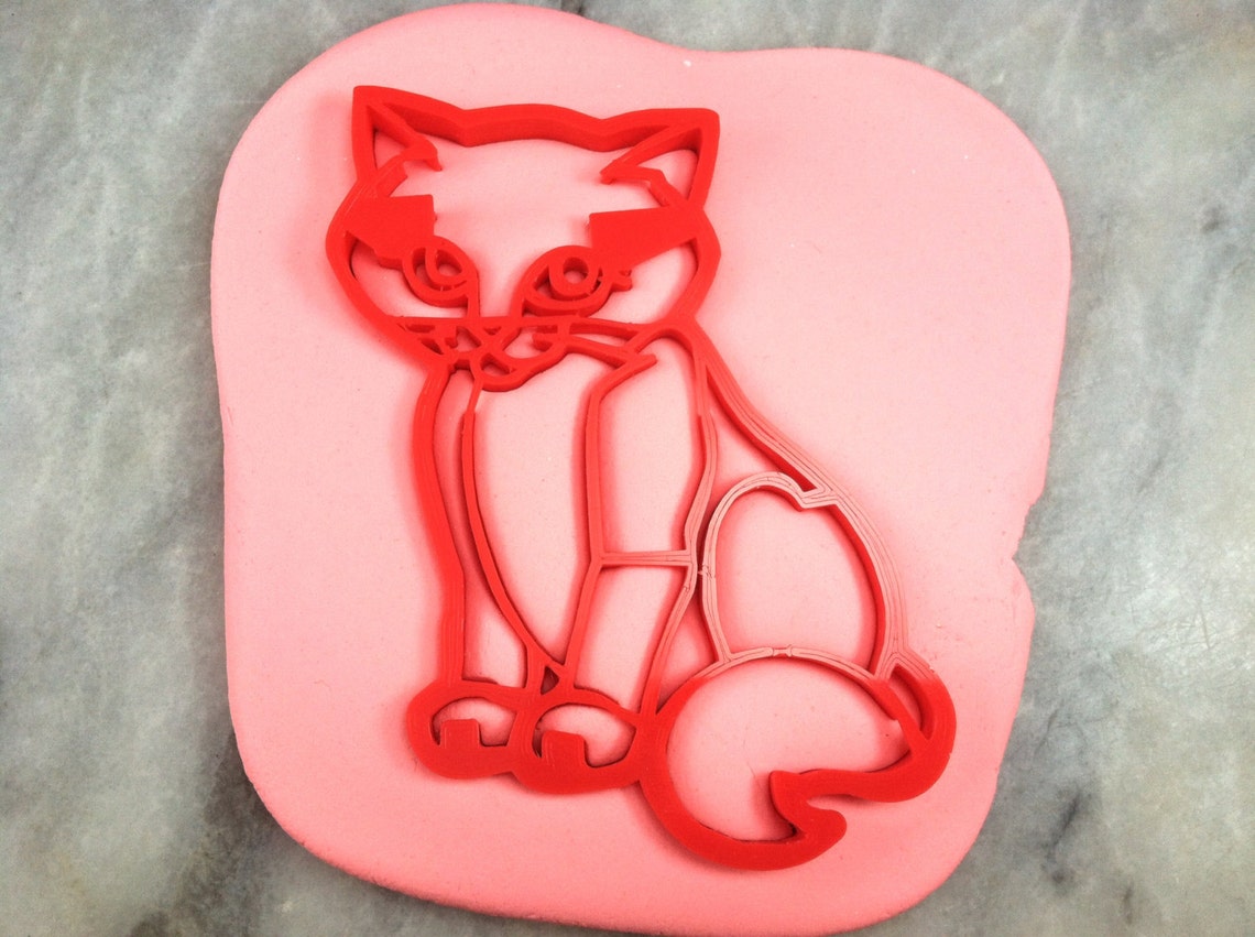 Cat Cookie Cutter Detailed SHARP EDGES FAST Shipping - Etsy