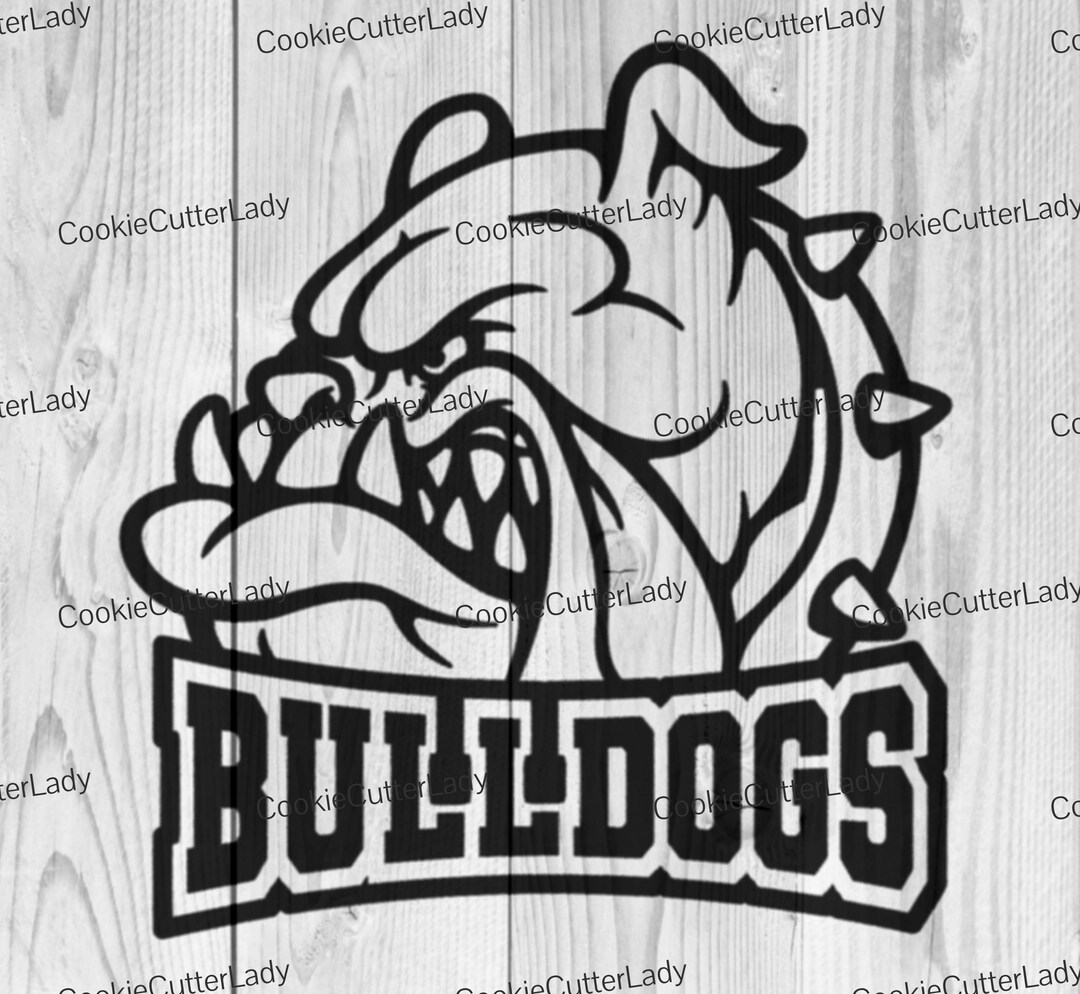 Bulldog Word Stencil | REUSABLE, DURABLE, WASHABLE Craft Stencil | Use ...