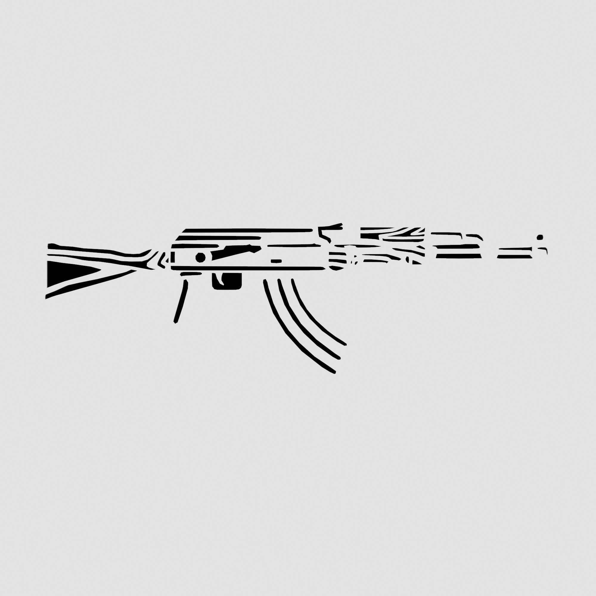 Ak47 Stencil
