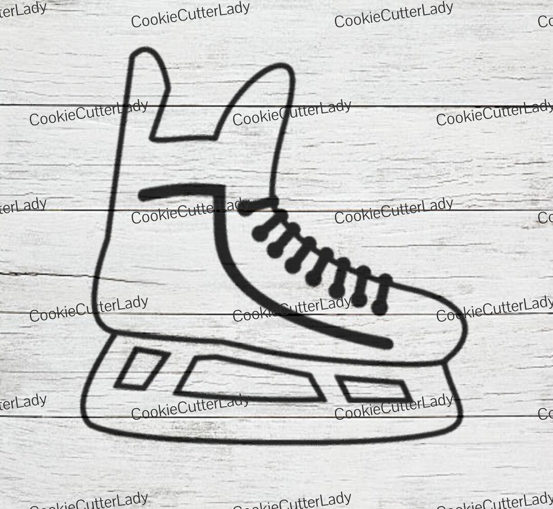 Ice Skate Stencil | REUSABLE, DURABLE, WASHABLE Craft Stencil | Use for ...